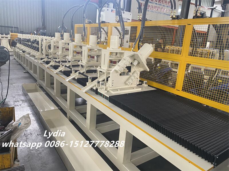 Slotted Deflection Track Roll Forming Machine Structural Steel Studs ...